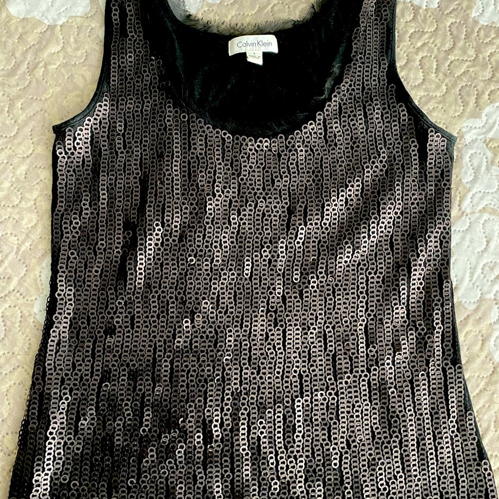 Calvin Klein Shimmer Cami/Tank - Gem